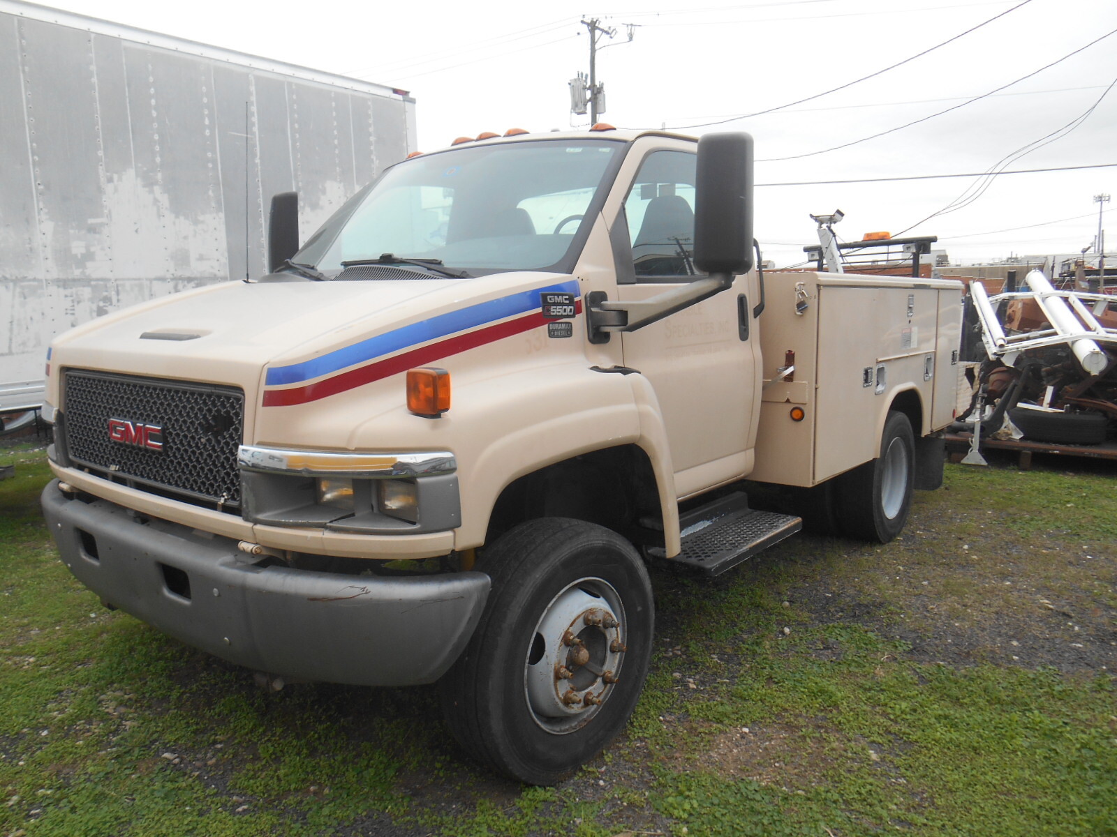 Used Gmc C5500 Utility Truck - Service Truck,cab Chassis For Sale ...