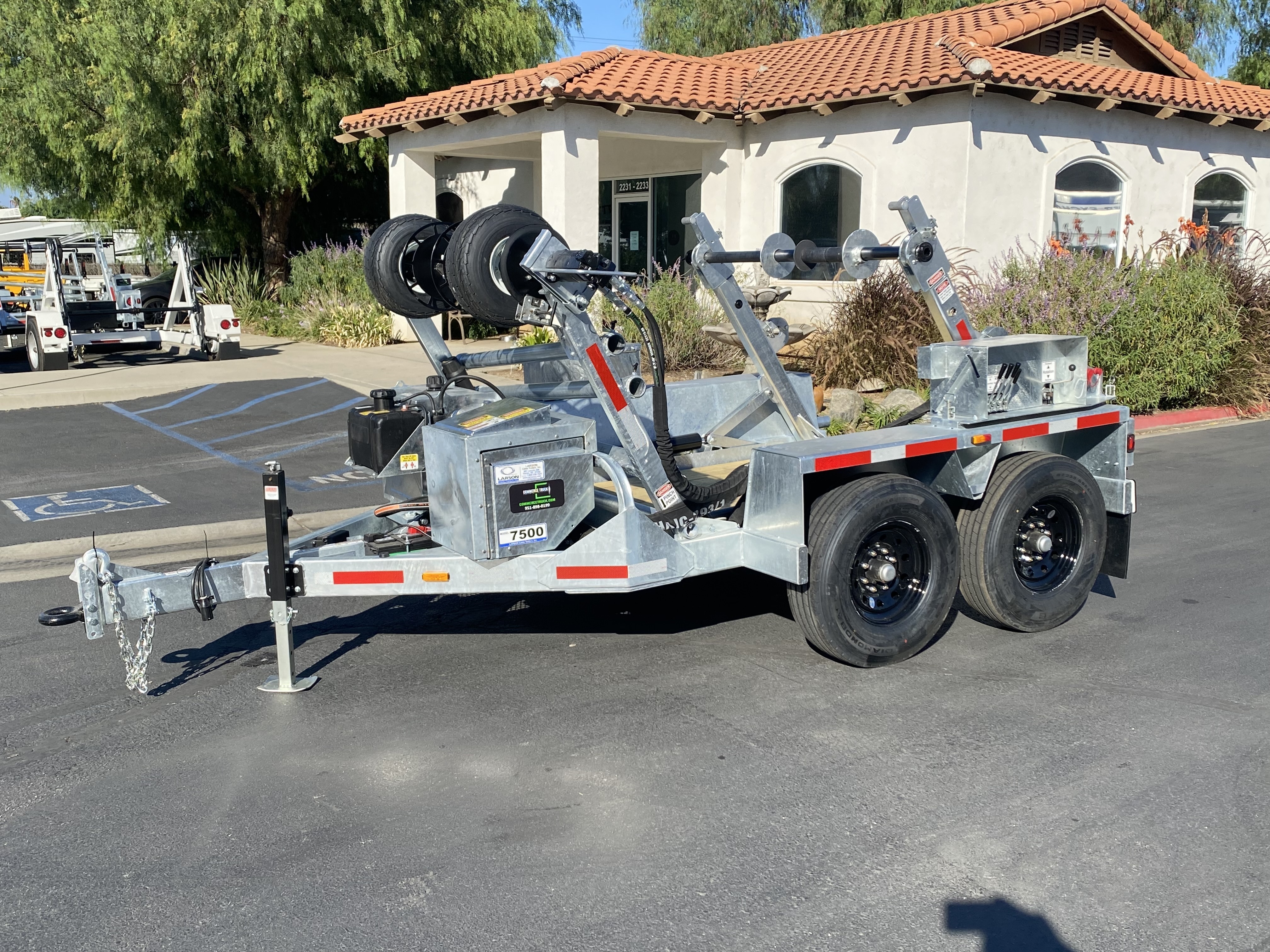 2026 Larson - New 2026 Larson Cable Trailer - Reel Trailer, Equipment ...
