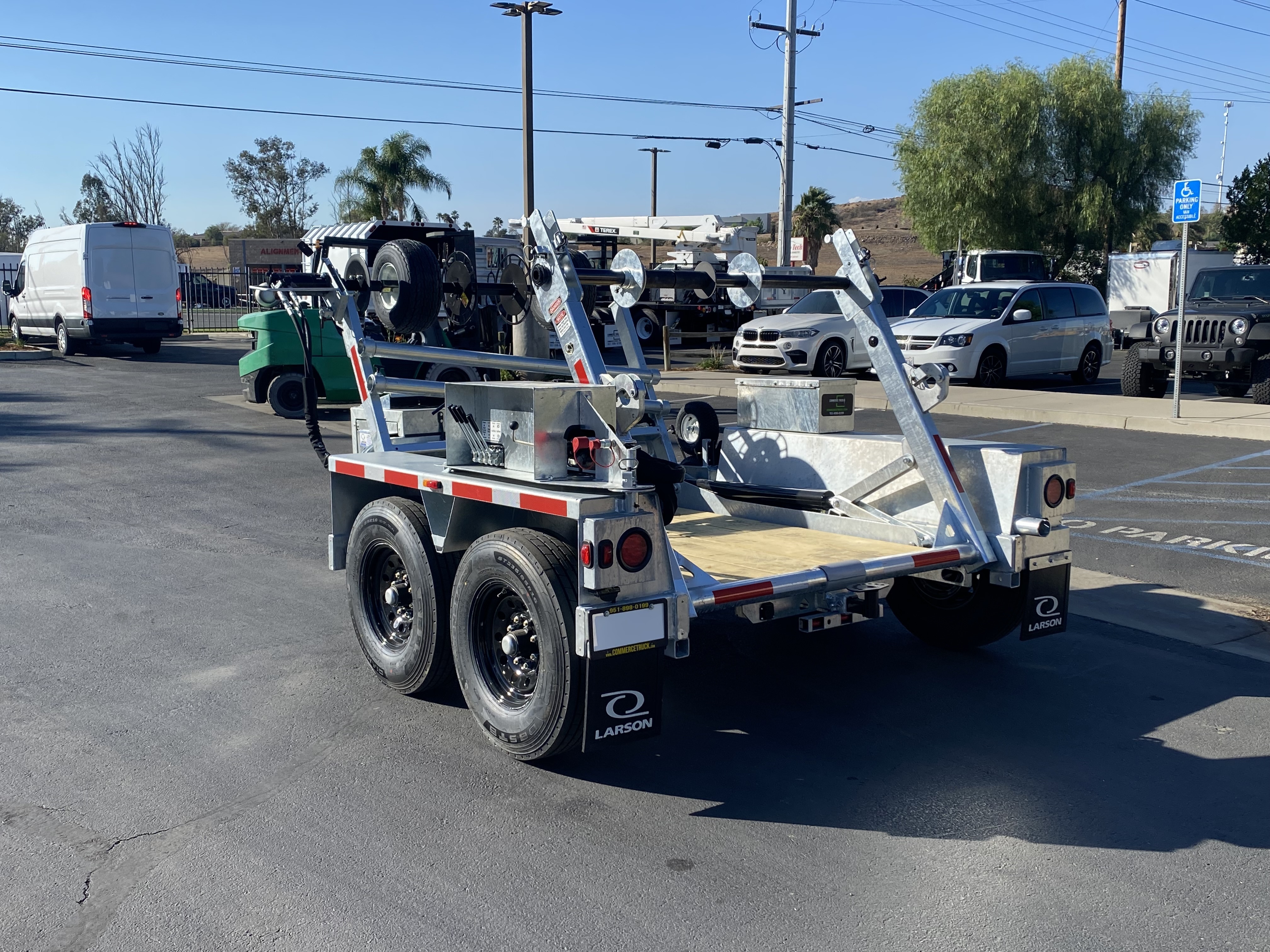 2026 Larson - New 2026 Larson Cable Trailer - Reel Trailer, Equipment ...