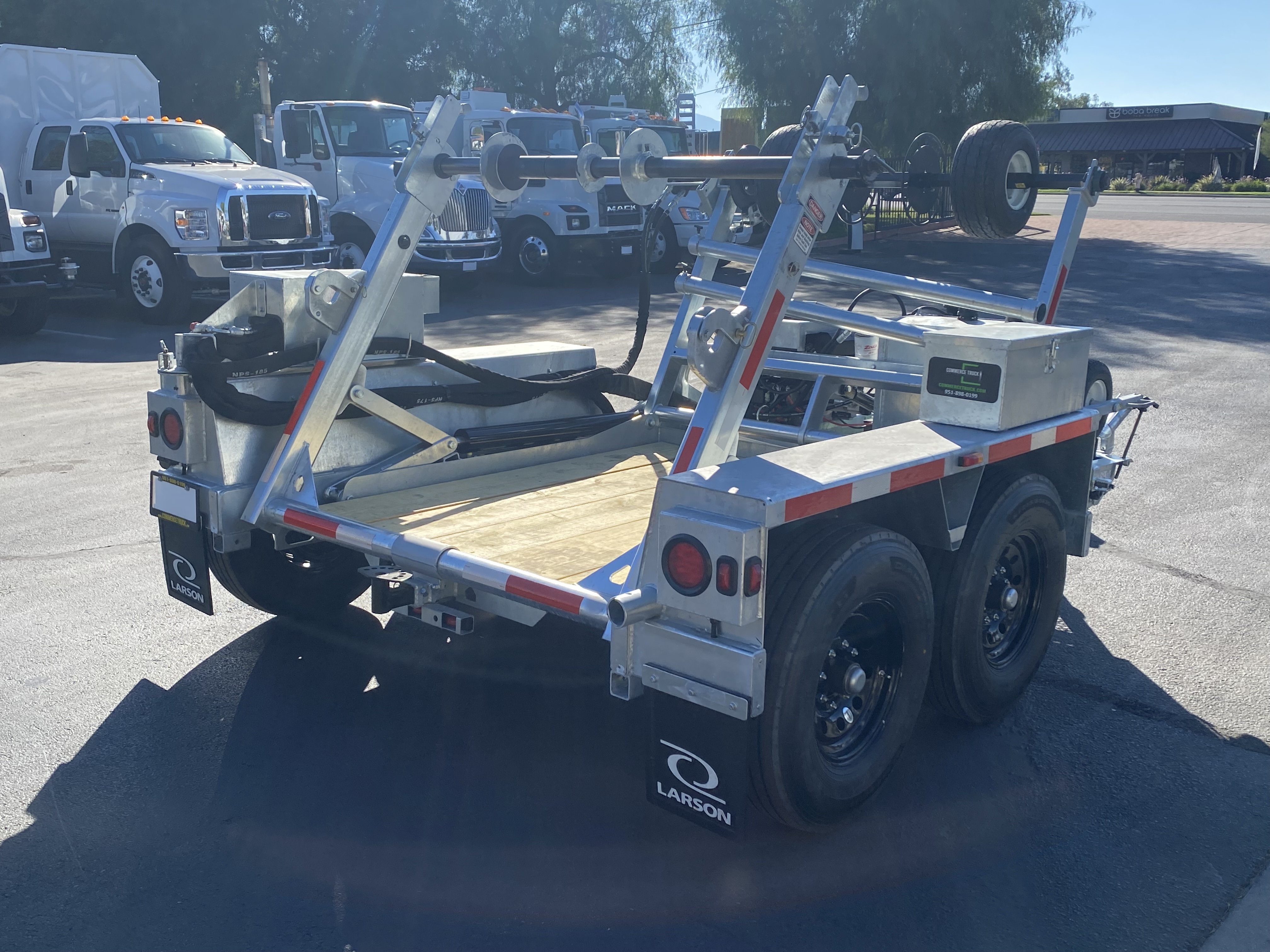 2026 Larson - New 2026 Larson Cable Trailer - Reel Trailer, Equipment ...
