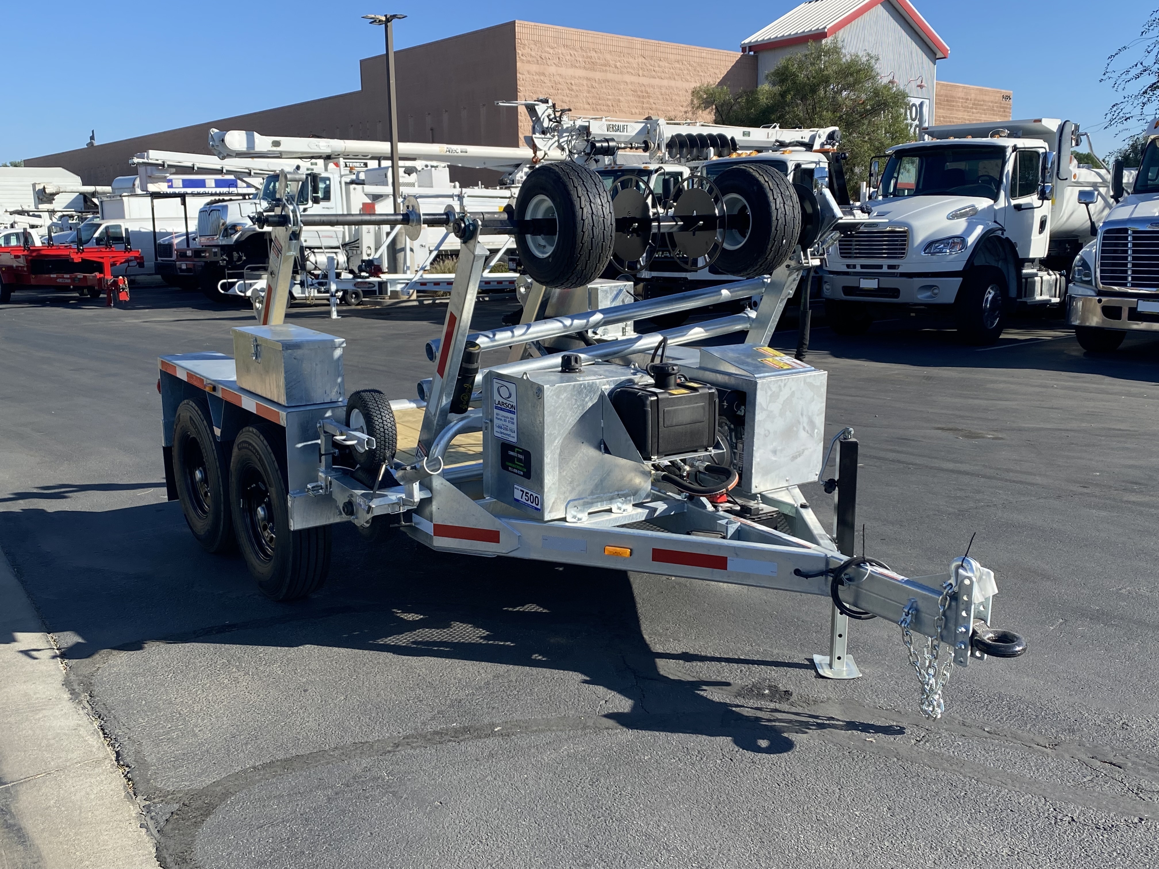 2026 Larson - New 2026 Larson Cable Trailer - Reel Trailer, Equipment ...
