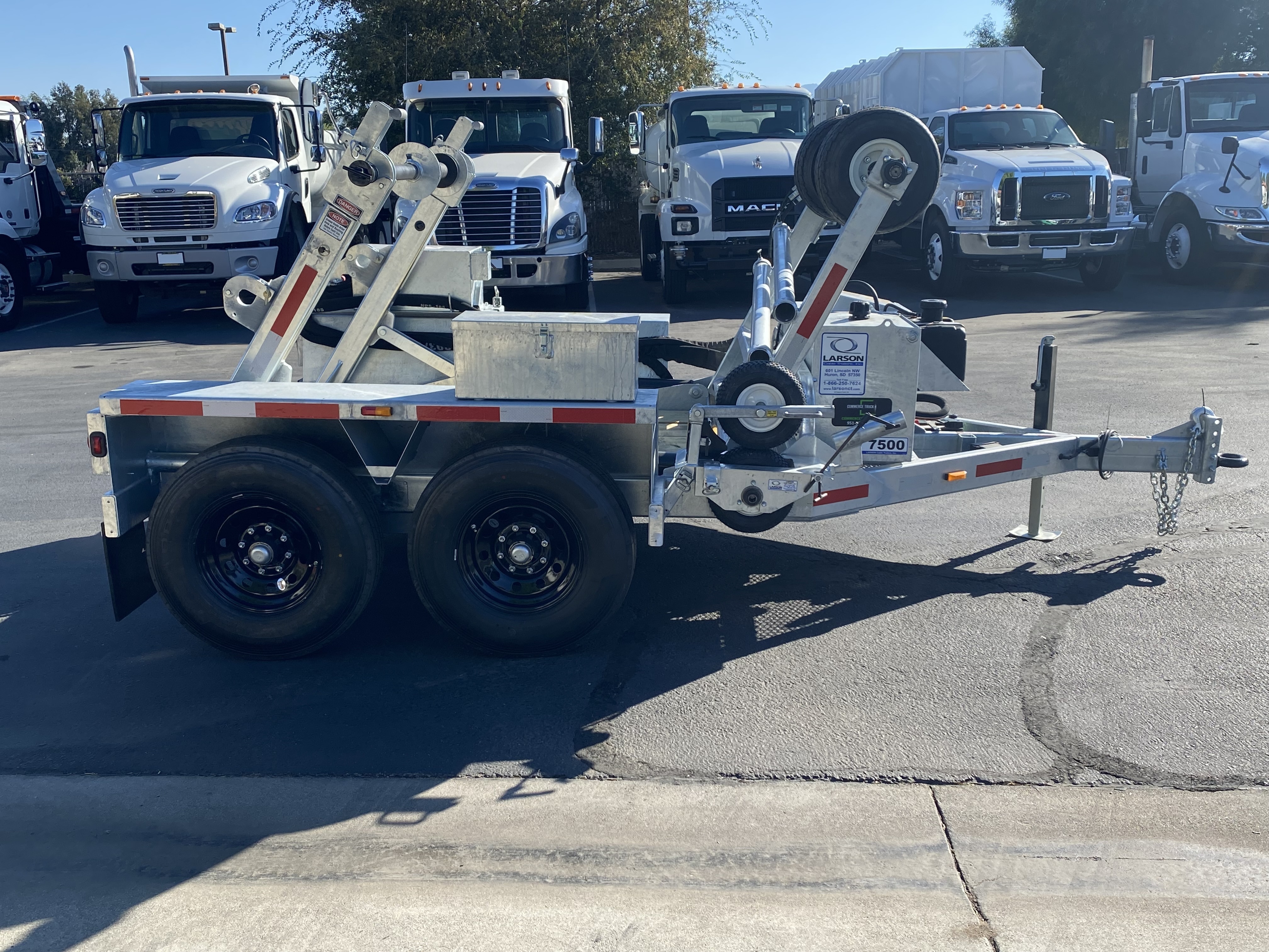 2026 Larson - New 2026 Larson Cable Trailer - Reel Trailer, Equipment ...