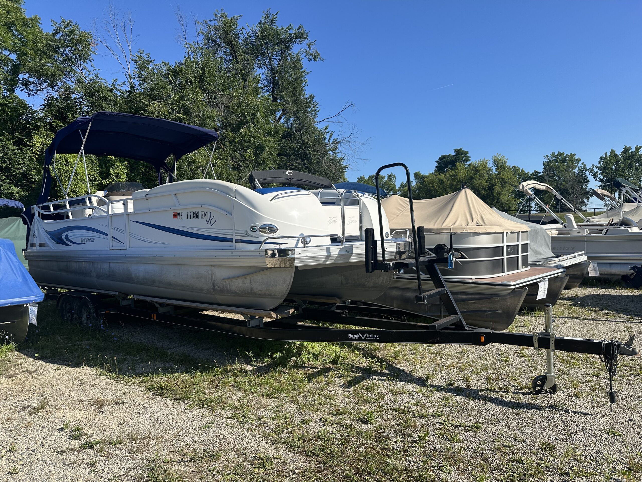 Used 2008 Jc 226 Tritoon For Sale in Manitou Beach, MI - 5032755219 ...