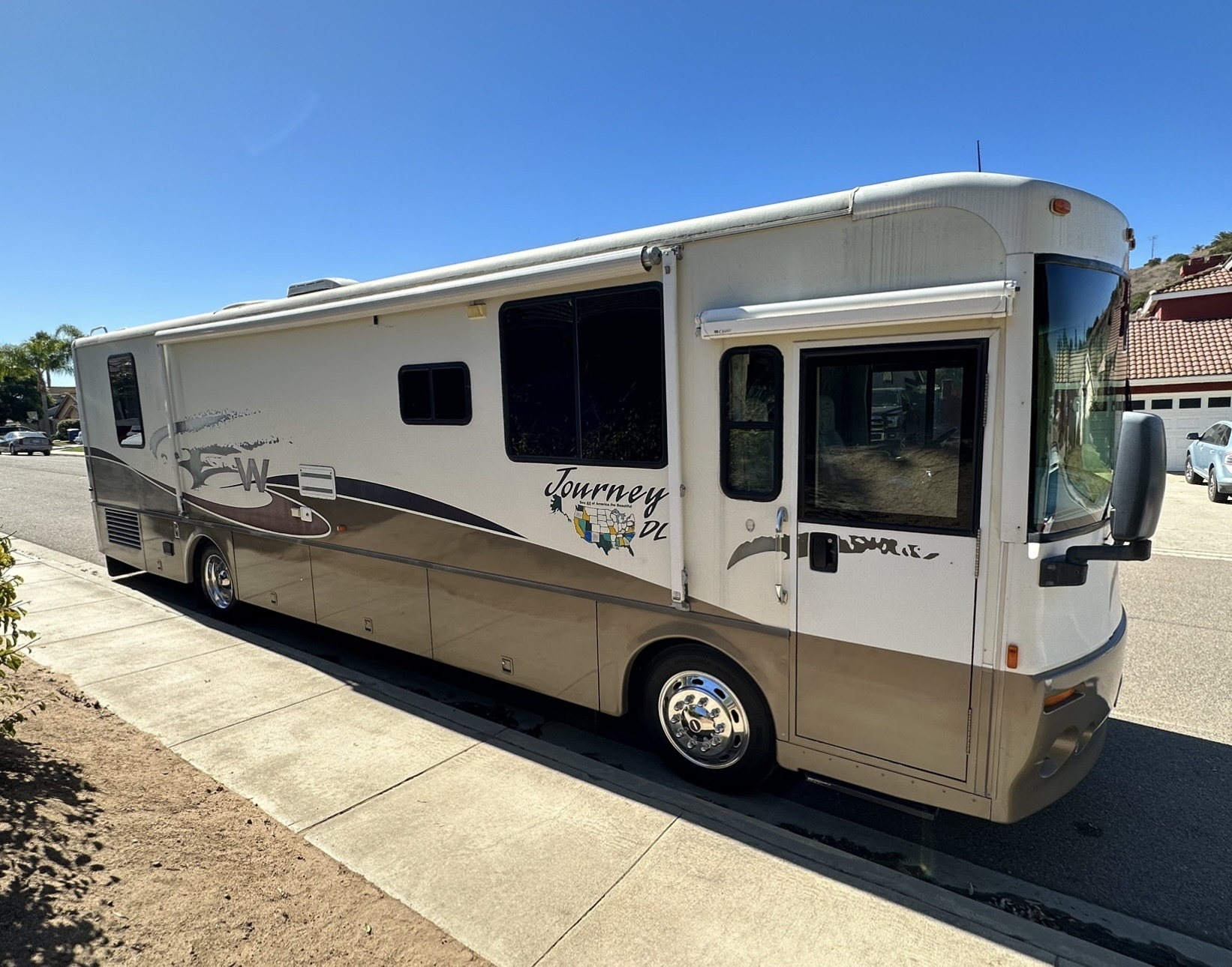 Used 2002 Winnebago Journey in Bonsall, CA - 5032796668 - RV Trader