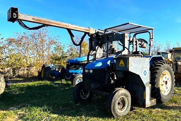 TS100 Tractor With Alamo Boom Mower For Sale - New Holland Agriculture ...