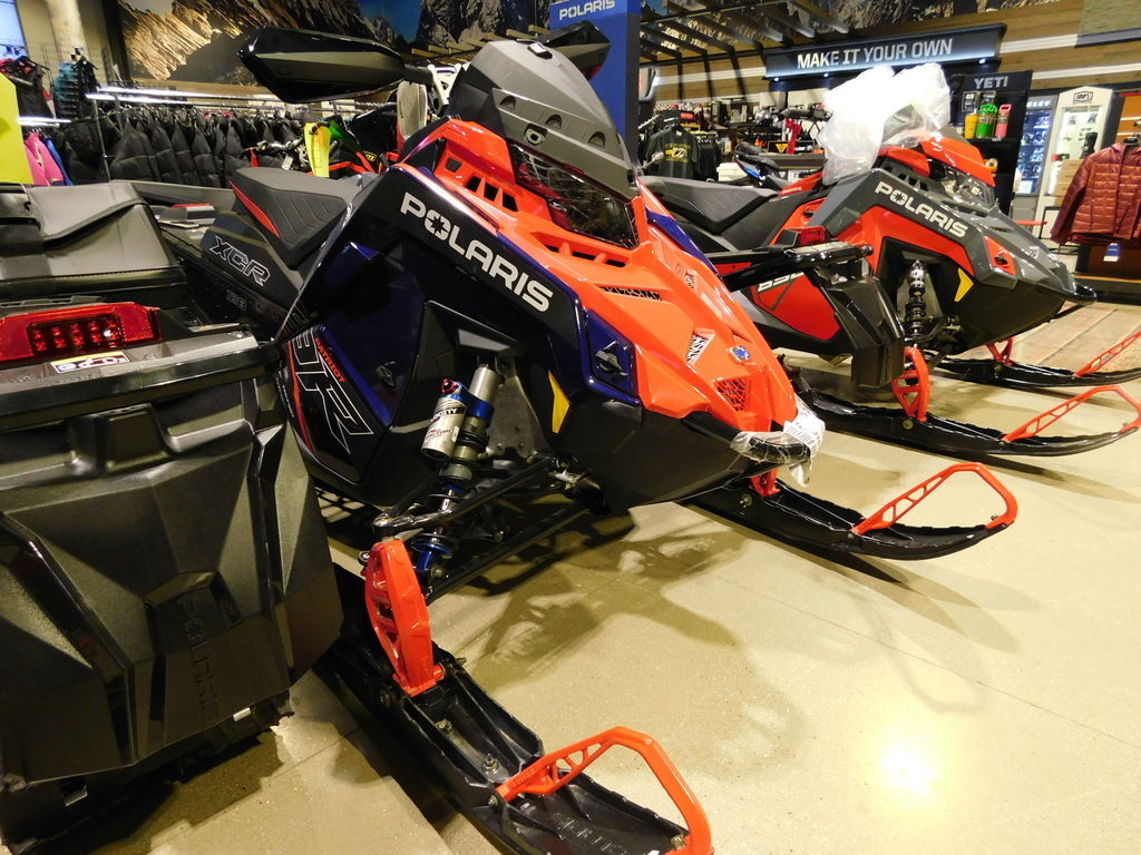 New 2025 Polaris® 9R Indy Xcr 136 Midnight Blue Metallic / Indy Red 9R For Sale in Kalamazoo, MI ...