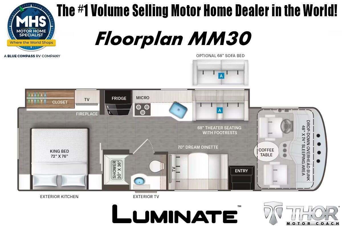 New 2025 Thor Motor Coach Luminate MM30 For Sale in Alvarado, TX ...