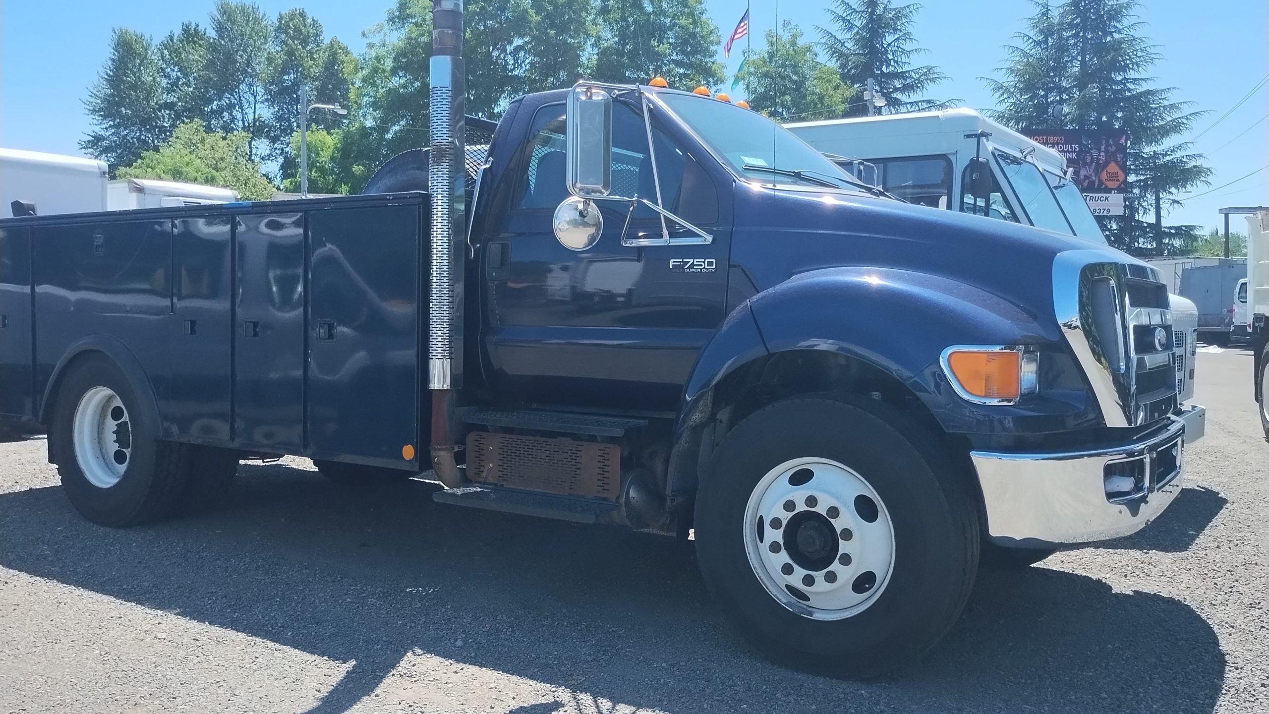 Used 2011 Ford F750 Sd Diesel Straight Frame For Sale in Kent, WA ...