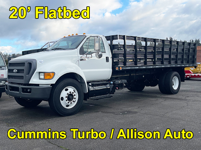 Ford Class 6 Flatbed Truck For Sale Near Nampa, ID - Commercial Truck ...