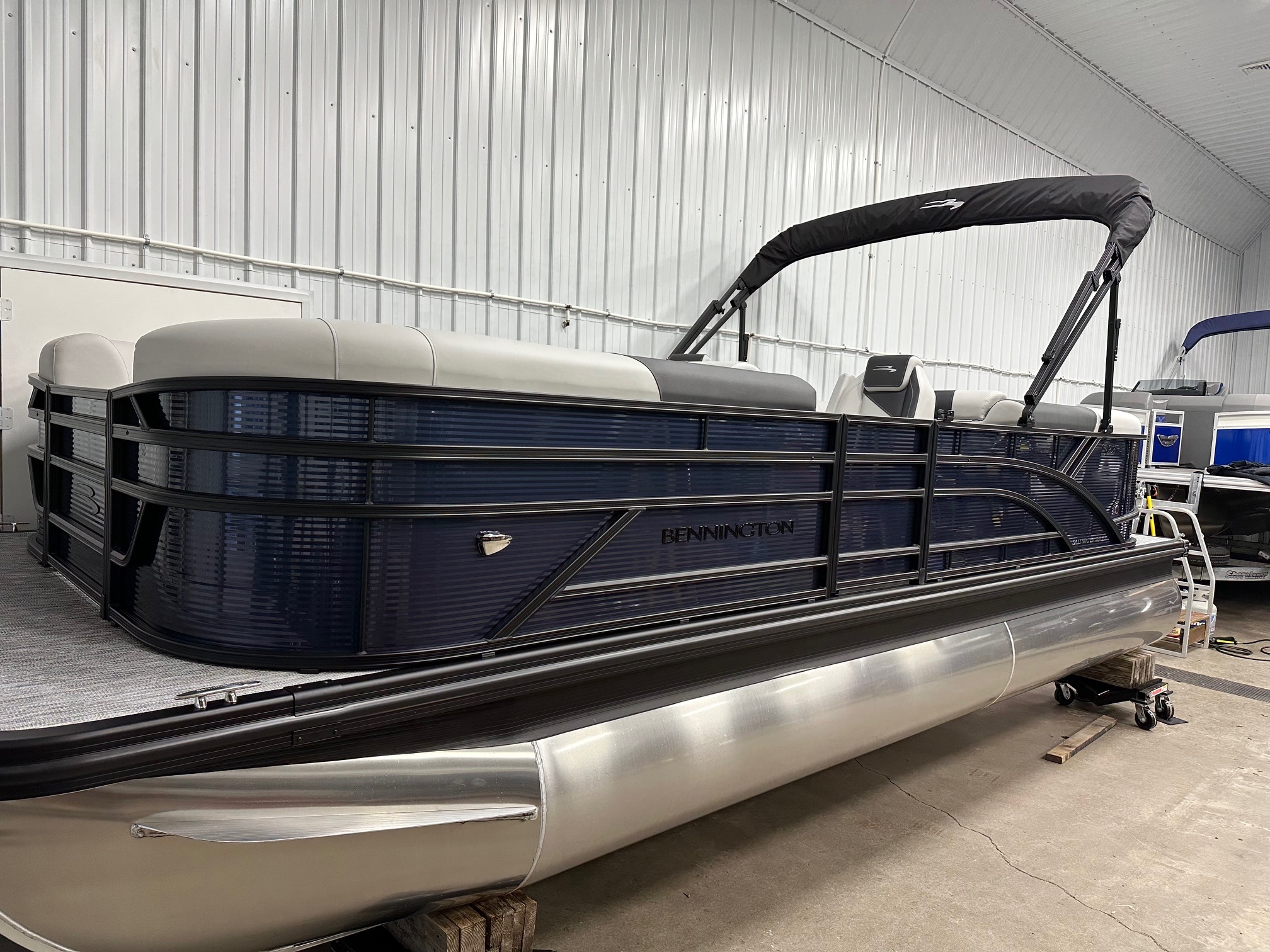 New 2025 Bennington 22 Ssr Quad Bench Tritoon With Yamaha F-150HP (in ...