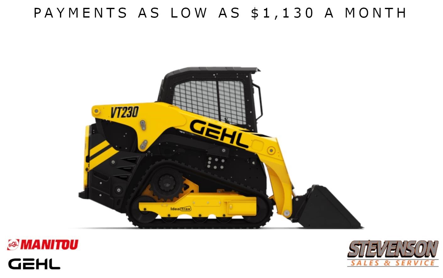 New 2025 Gehl VT230 For Sale in Bolingbrook, IL - 5035333513 - Equipment Trader
