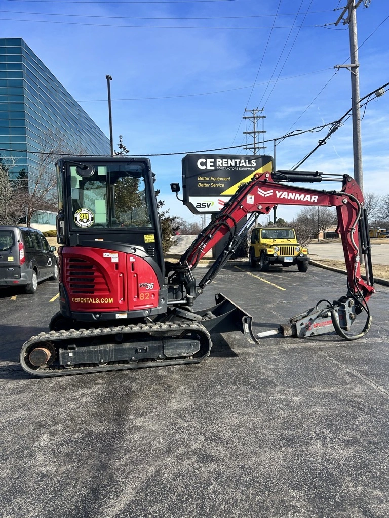 Yanmar Vio Series ViO35-6A Equipment For Sale - Yanmar Vio Series ViO35 ...