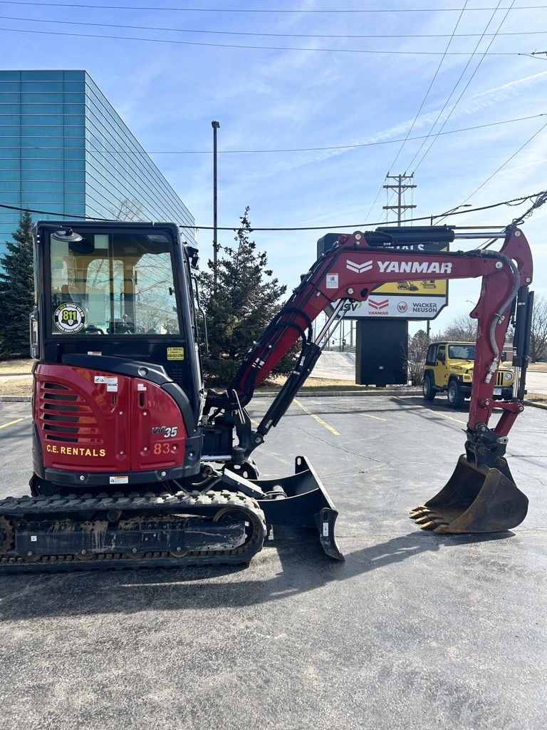 Yanmar Vio Series ViO35-6A Equipment For Sale - Yanmar Vio Series ViO35 ...