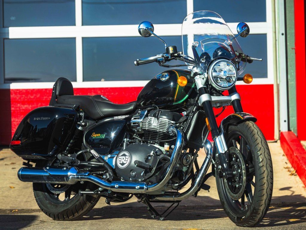 New 2024 Royal Enfield Super Meteor Interstellar Green 650 For Sale in ...