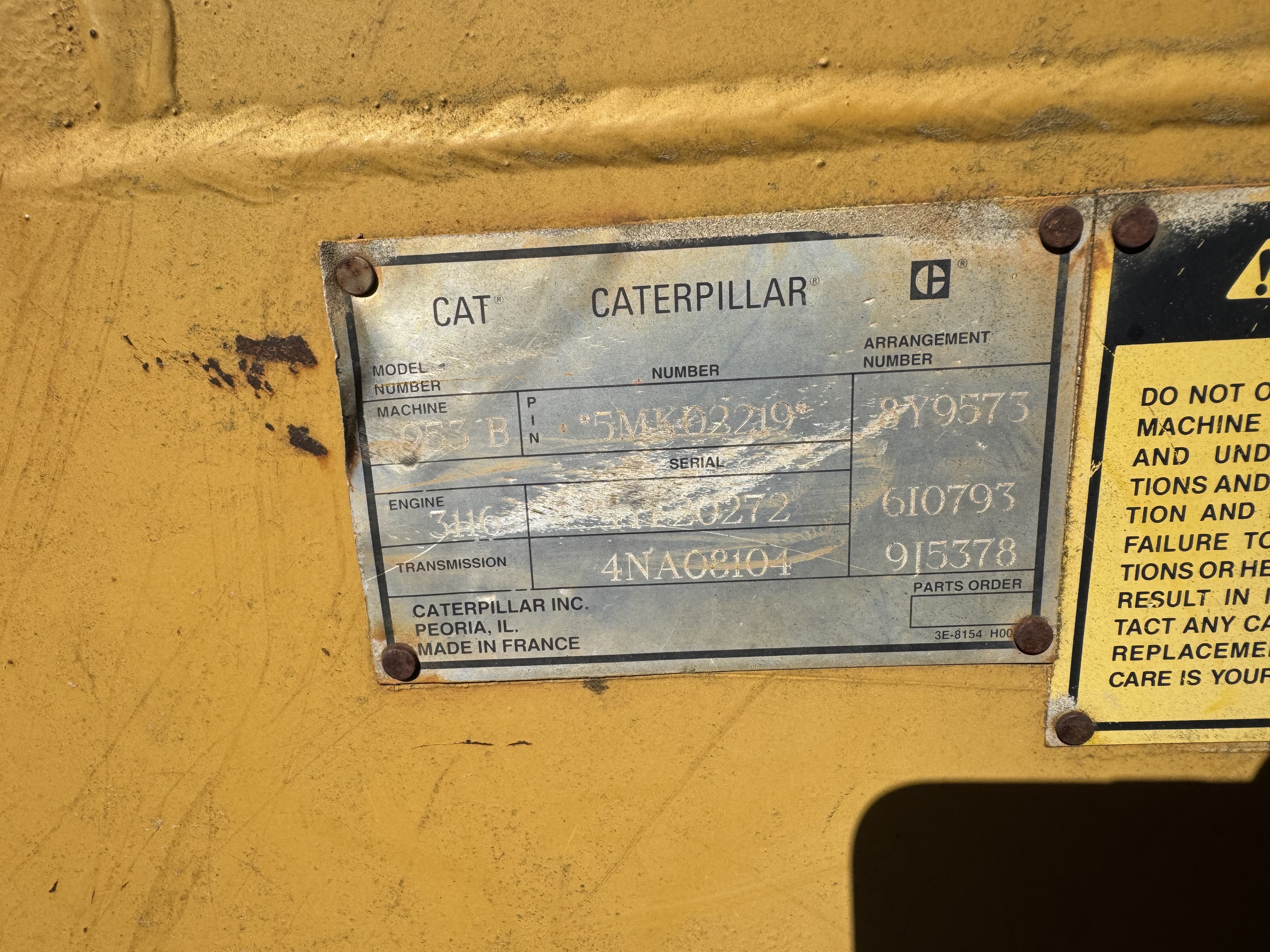 Caterpillar 951B Equipment For Sale - Caterpillar 951B Equipment ...