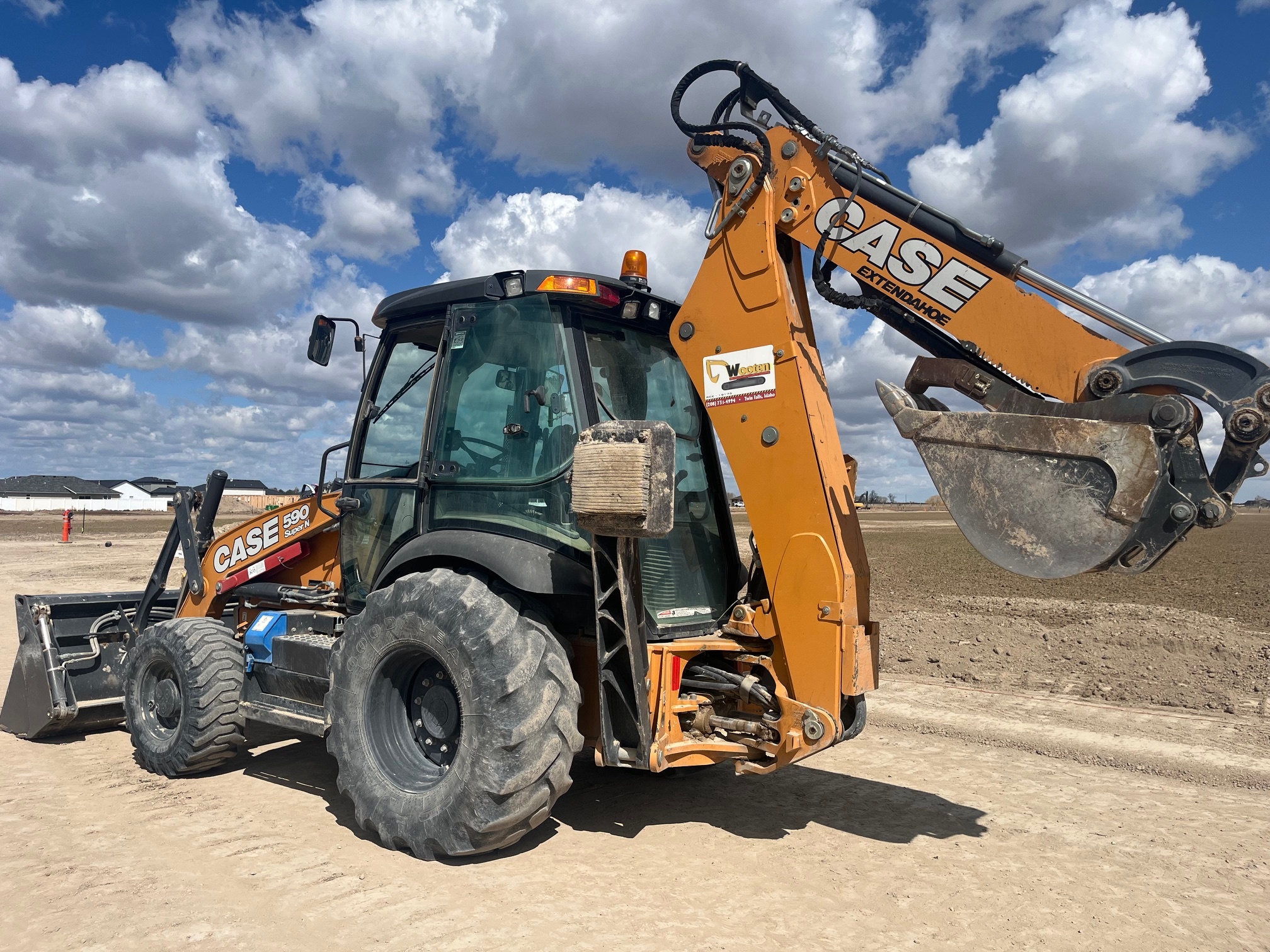 Used 2018 Case 590SN For Sale in Roberts, ID - 5035924396 - Equipment ...