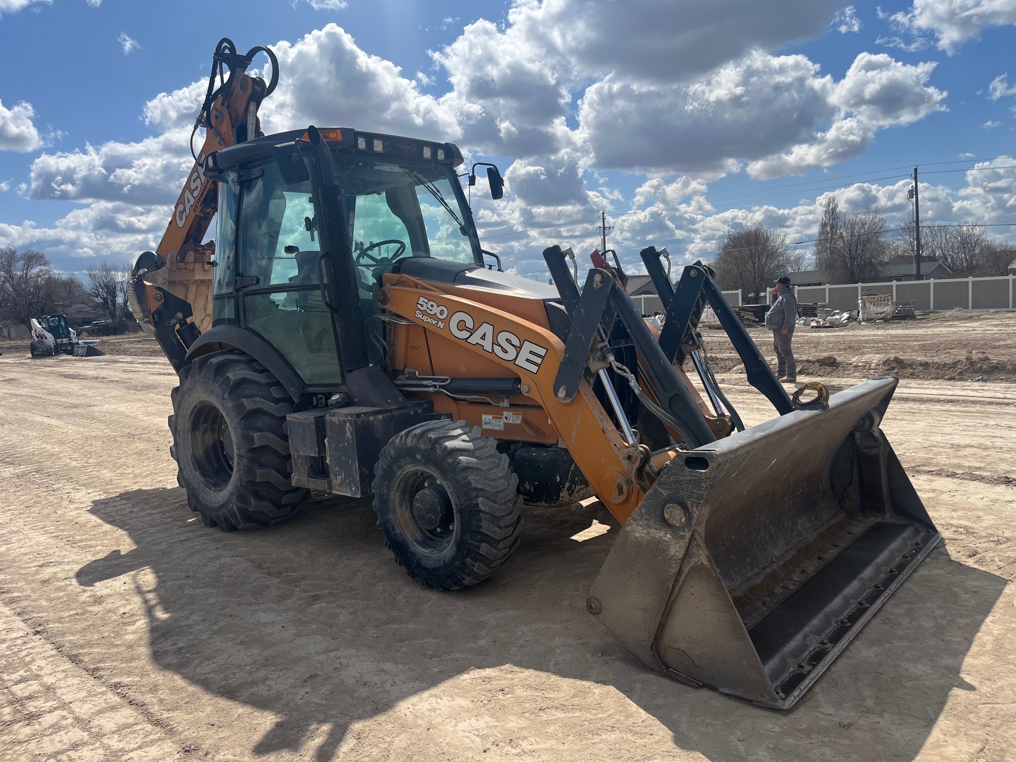 Used 2018 Case 590SN For Sale in Roberts, ID - 5035924396 - Equipment ...