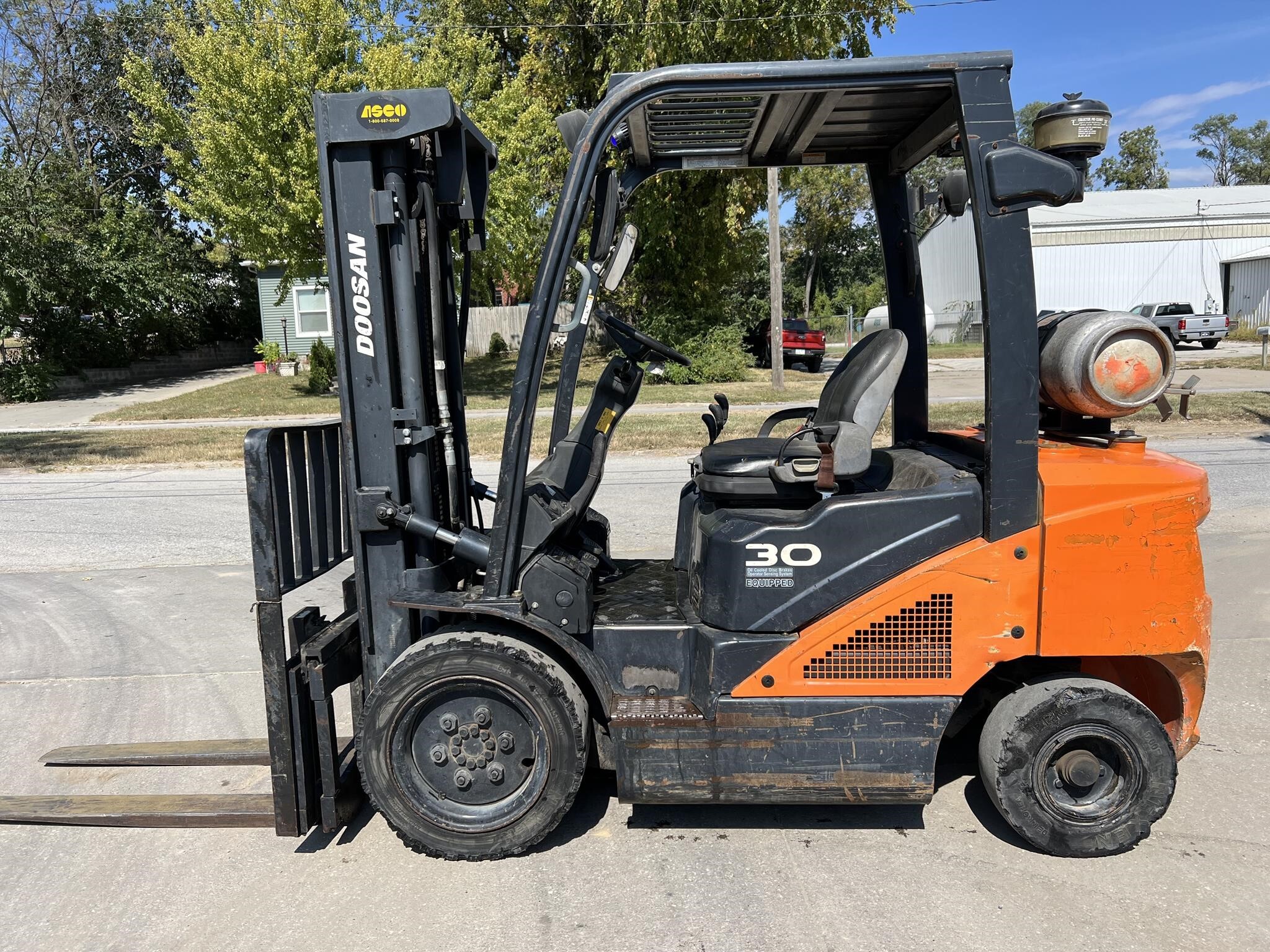 Used 2017 Doosan G30N-7 For Sale in Des Moines, IA - 5031368898 ...