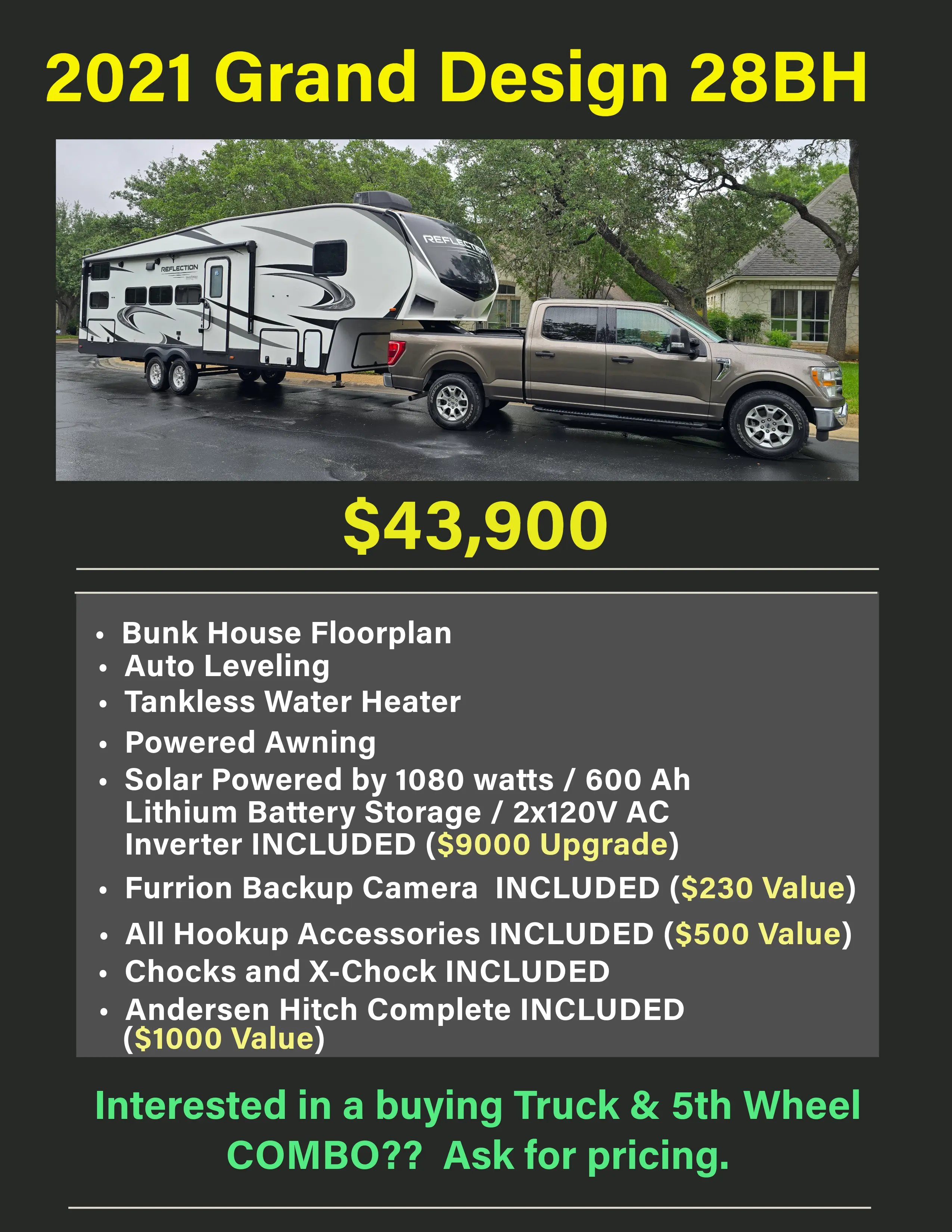 Grand Design Reflection 28BH RVs For Sale - RV Trader