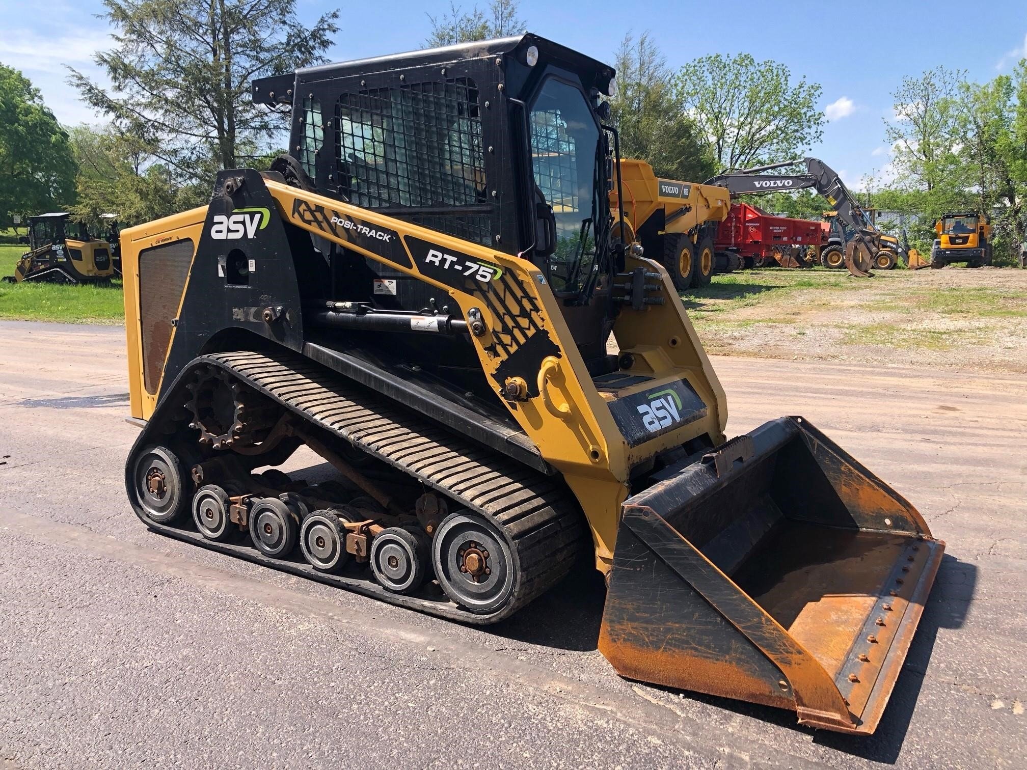 Asv Compact Track Loaders RT-120 Forestry Equipment For Sale - Asv ...