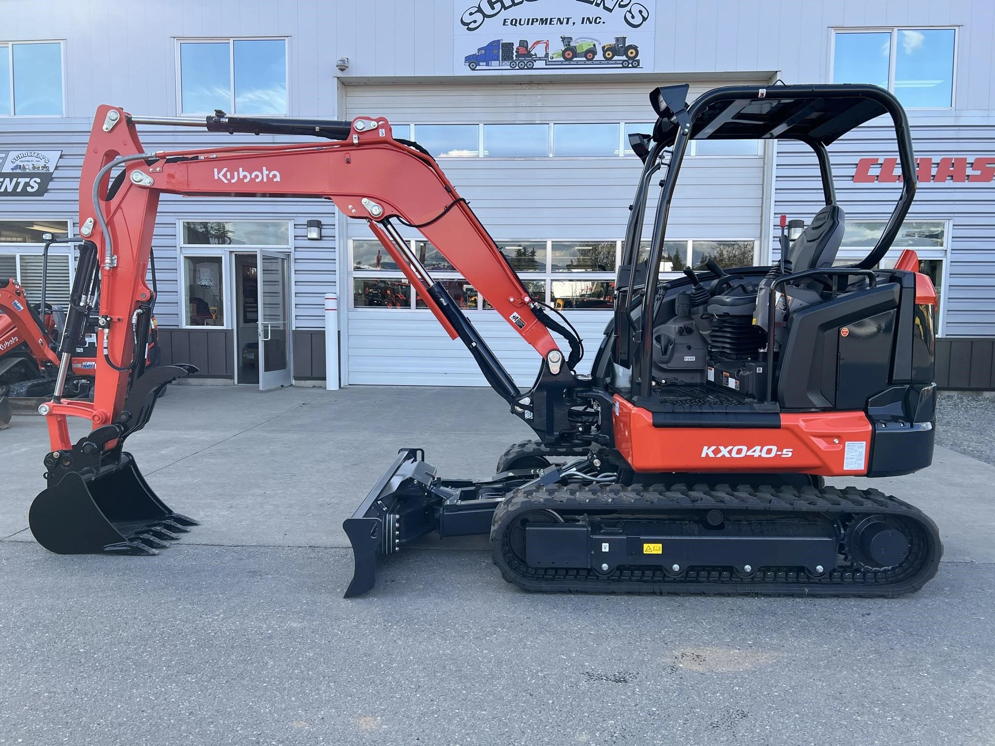 Kubota K Series KX040-4 6-In-1 Blade Excavators For Sale - Kubota K ...