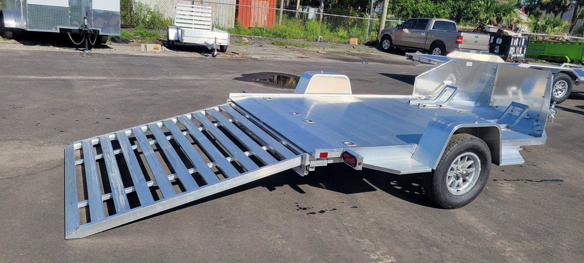 2026 Aluma Trailer Motorcycle Trailer For Sale - Commercial Truck Trader