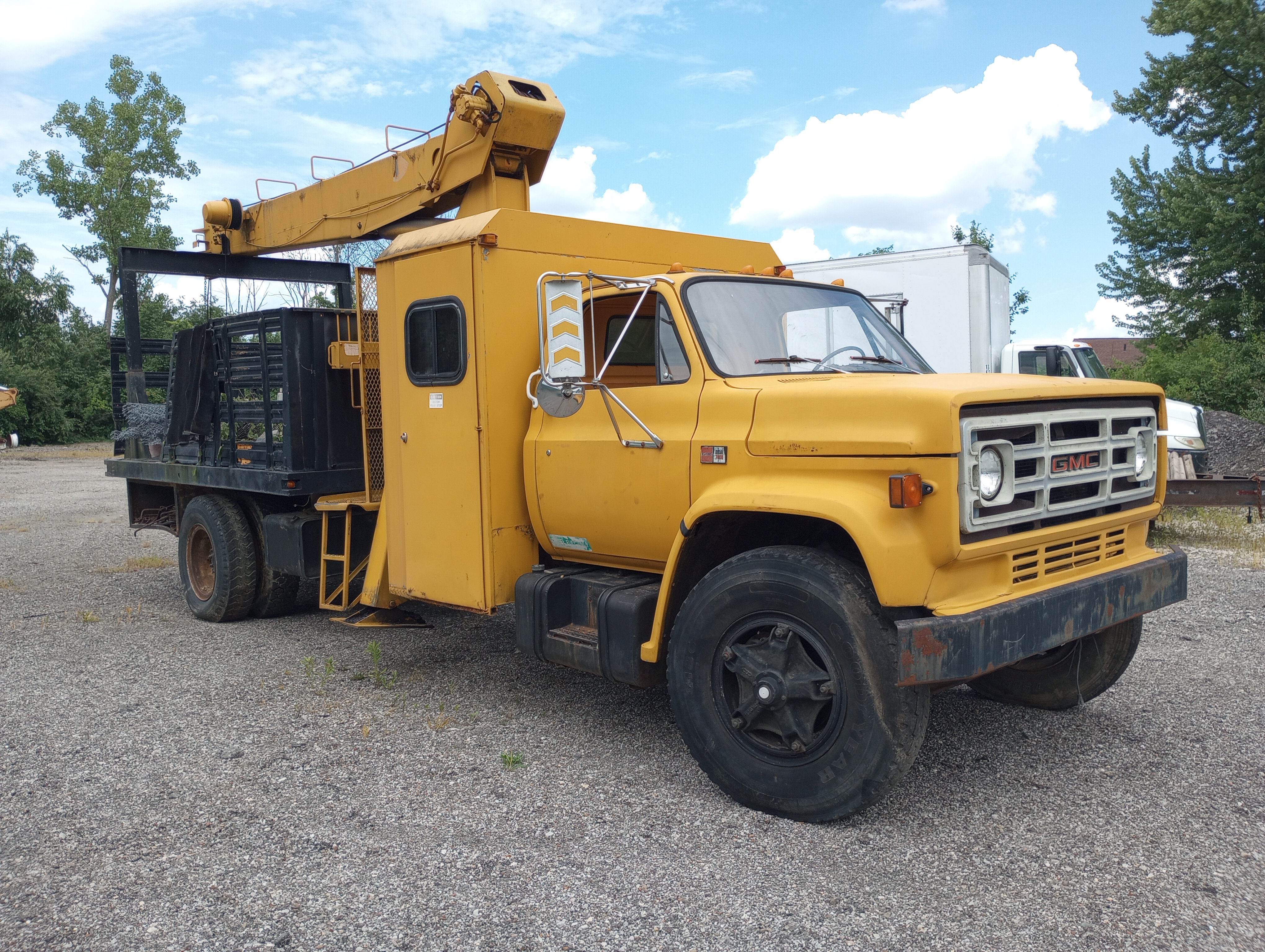 Utility,gmc Crane Truck For Sale - Commercial Truck Trader