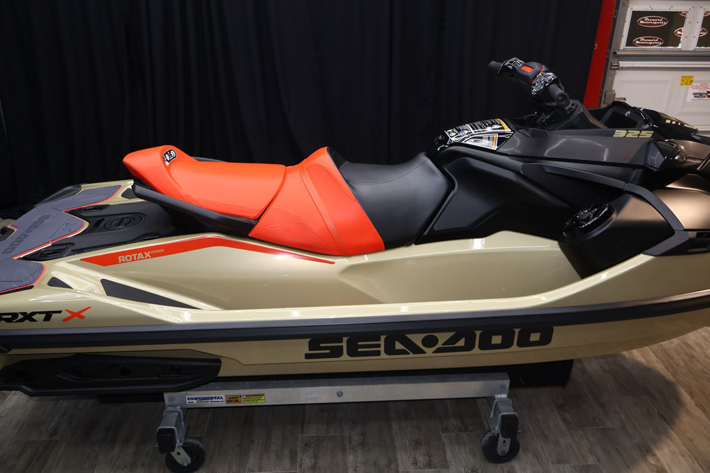 New 2025 Sea-Doo Rxt-X 325 Metallic Tan / Lava Red Premium X 325 For ...