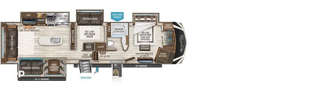 Used 2019 Grand Design Solitude 377MBS For Sale in Weatherford, TX ...