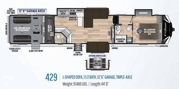 Used 2020 Keystone Fuzion 429 For Sale in Henderson, KY - 5036422937 ...