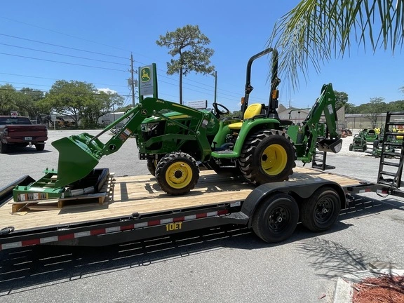 John Deere 3025E With Backhoe Equipment For Sale - John Deere 3025E ...