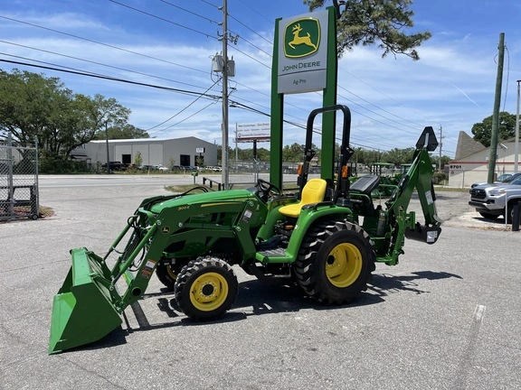 John Deere 3025E With Backhoe Equipment For Sale - John Deere 3025E ...