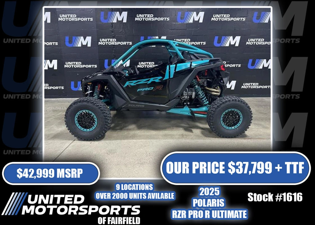 2025 Polaris Rzr Pro R Ultimate Four Wheelers For Sale - ATV Trader