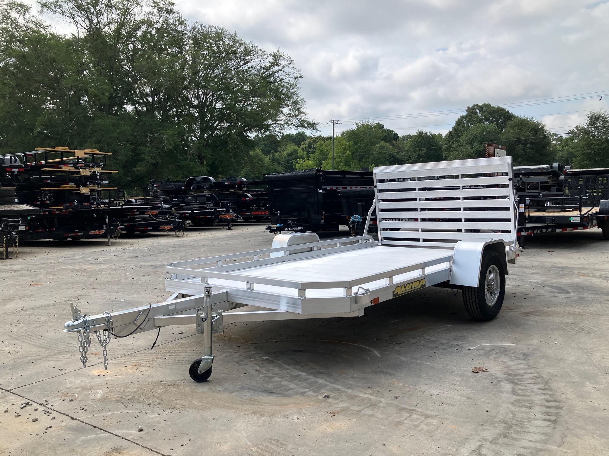Aluma 6X12 Utility Trailer For Sale - Aluma 6X12 Utility Trailer ...