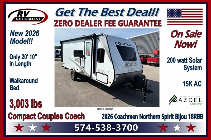 2026 Coachmen Northern Spirit Bijou 18RBB RVs for sale - RV Trader