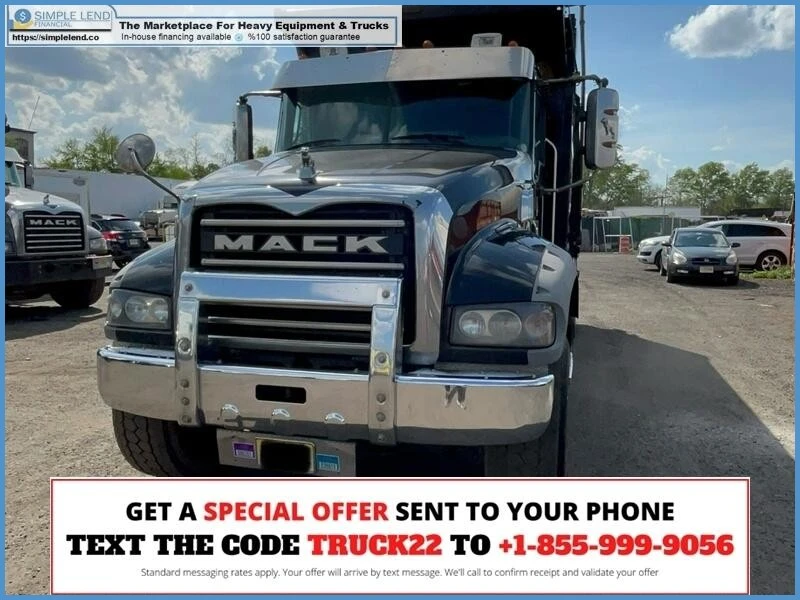 2019 Mack Granite GU713 Conventional - Day Cab,dump Truck For Sale ...