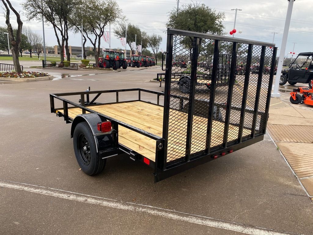 New 2024 Stage Coach 77 X 10 At Sa Econo 1-3500 Lb Axle, Rear Gate For ...