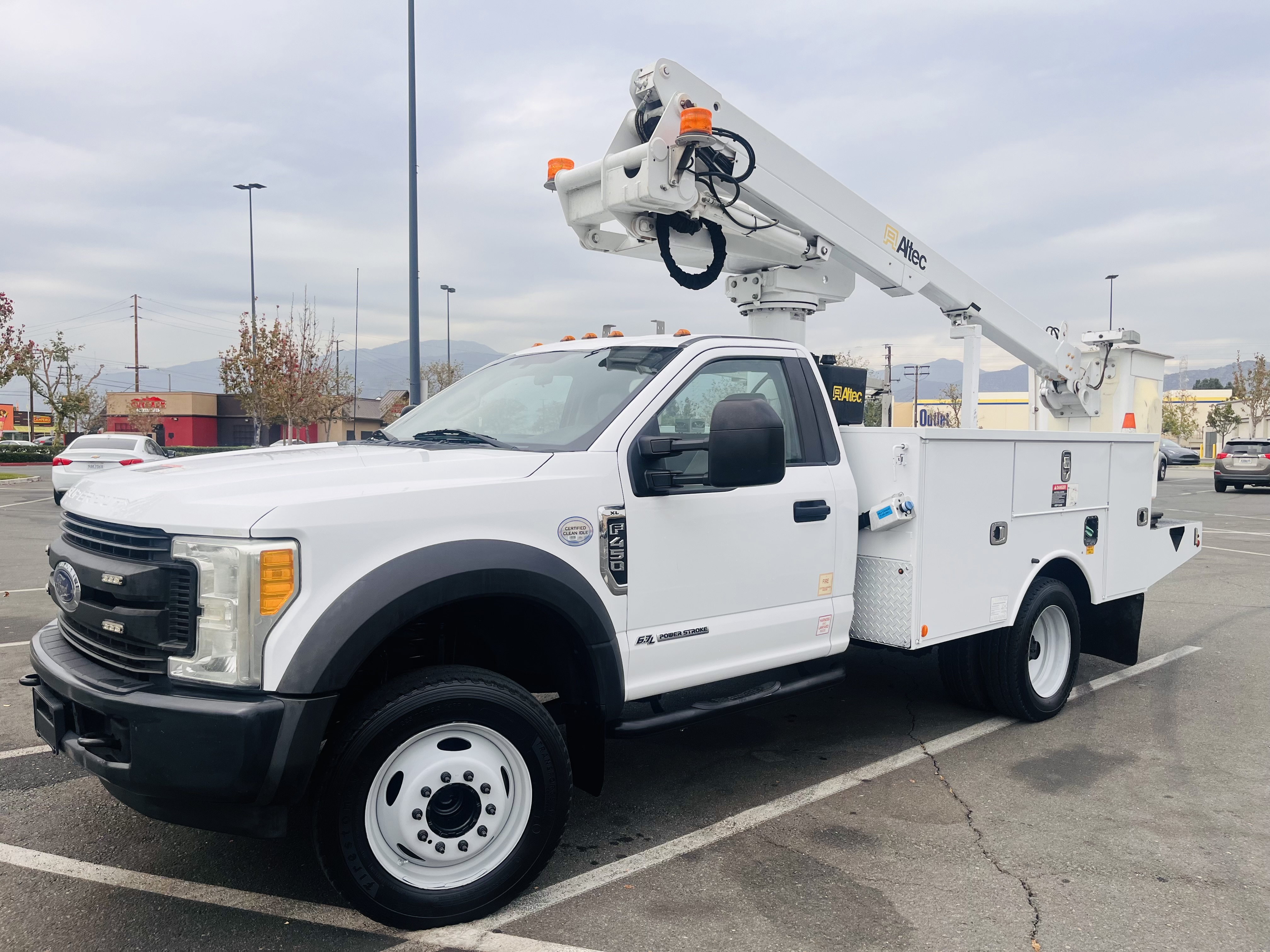 Ford Bucket Truck Equipment For Sale Near Marysville, California ...