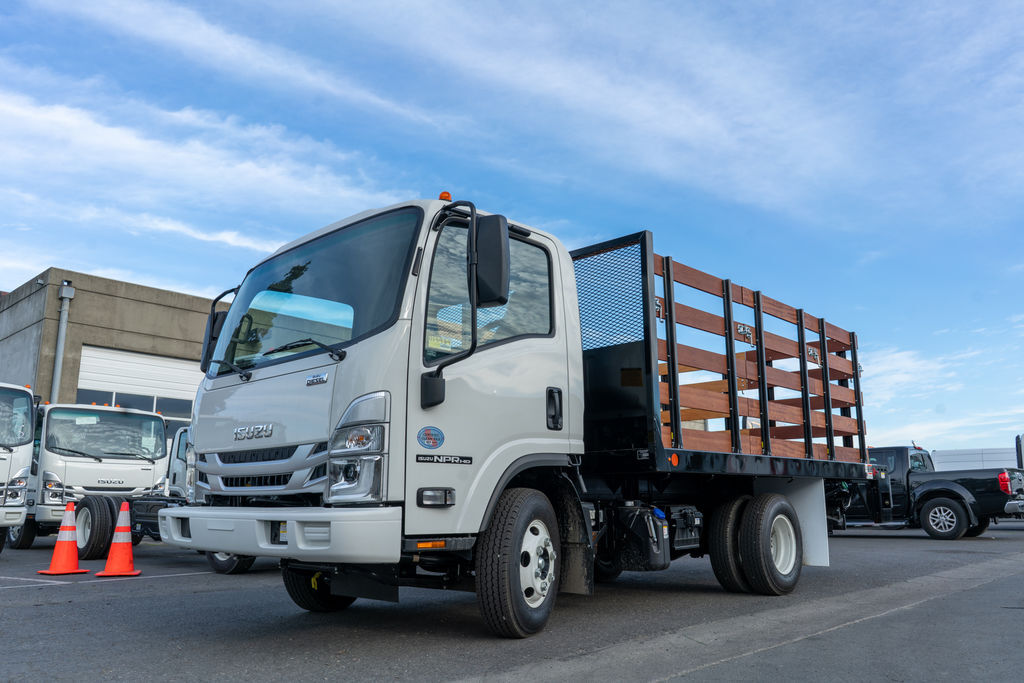 2024 Isuzu Npr Hd Flatbed Truck For Sale - Commercial Truck Trader