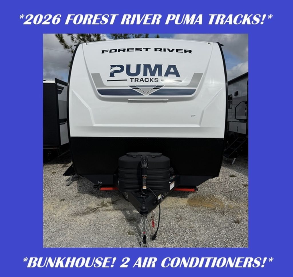 New 2026 Forest River Puma Tracks 3150TBSS For Sale in Saucier, MS ...