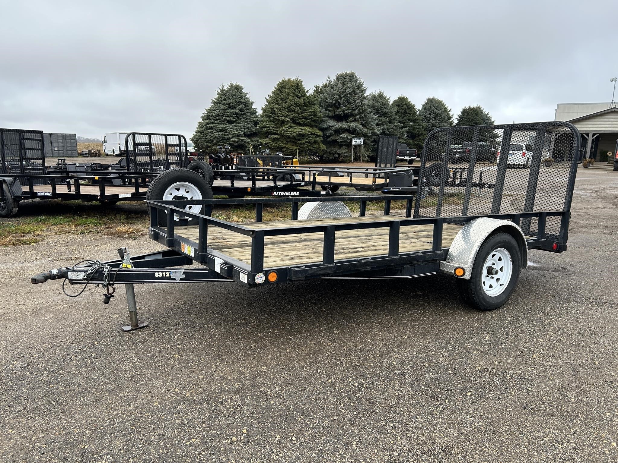 Used 2015 Pj 83"X12' 3K Sa Utility Trailer For Sale in Pecatonica, IL ...