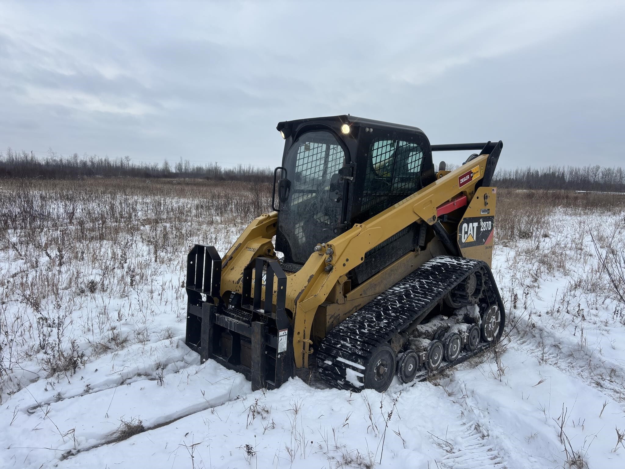 Used 2017 Caterpillar 287D For Sale in Brainerd, MN - 5038721027 ...
