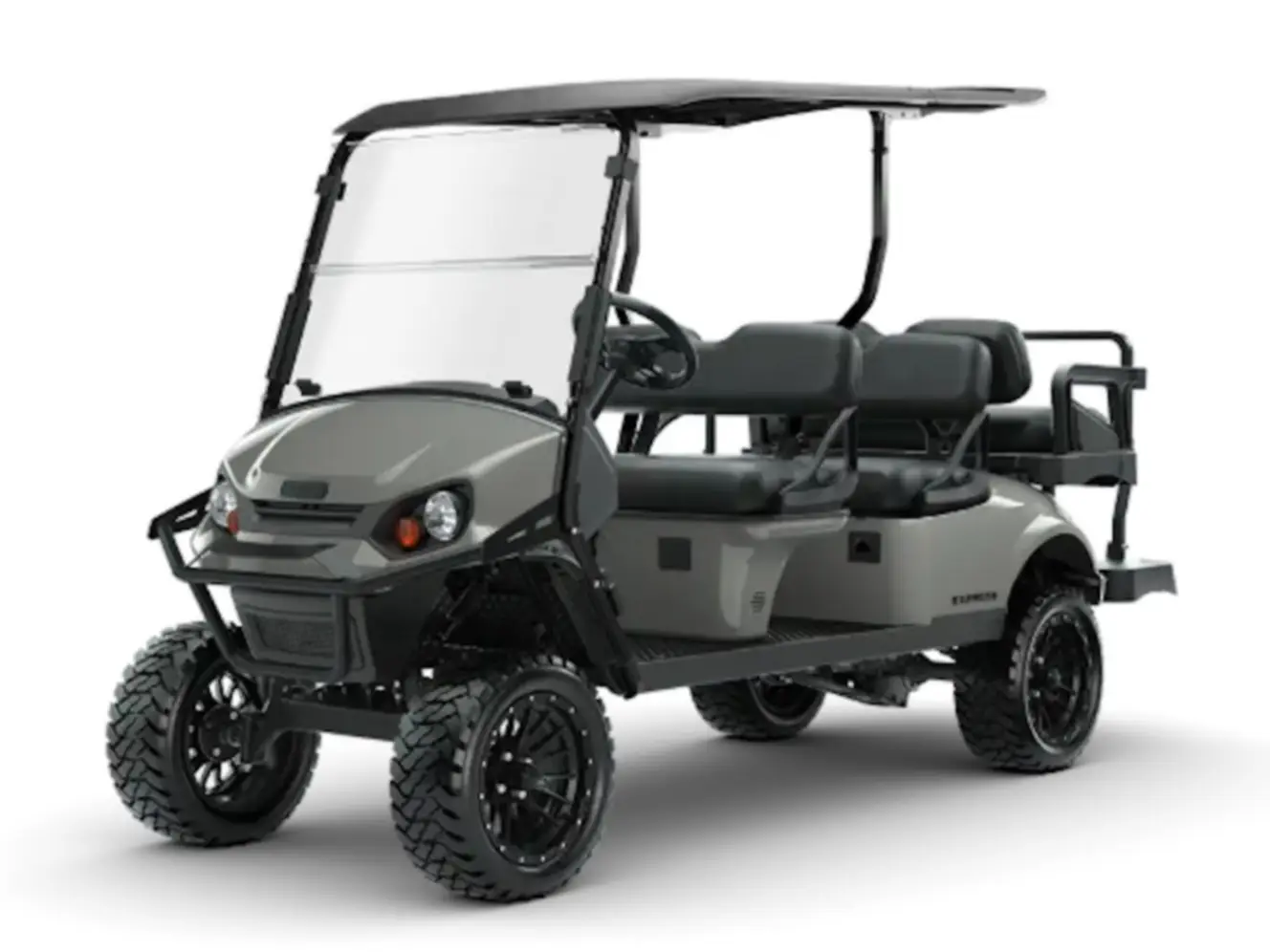 New 2026 E-Z-Go Express 6 Express Explorer Elite Lithium Slate S 6 For ...