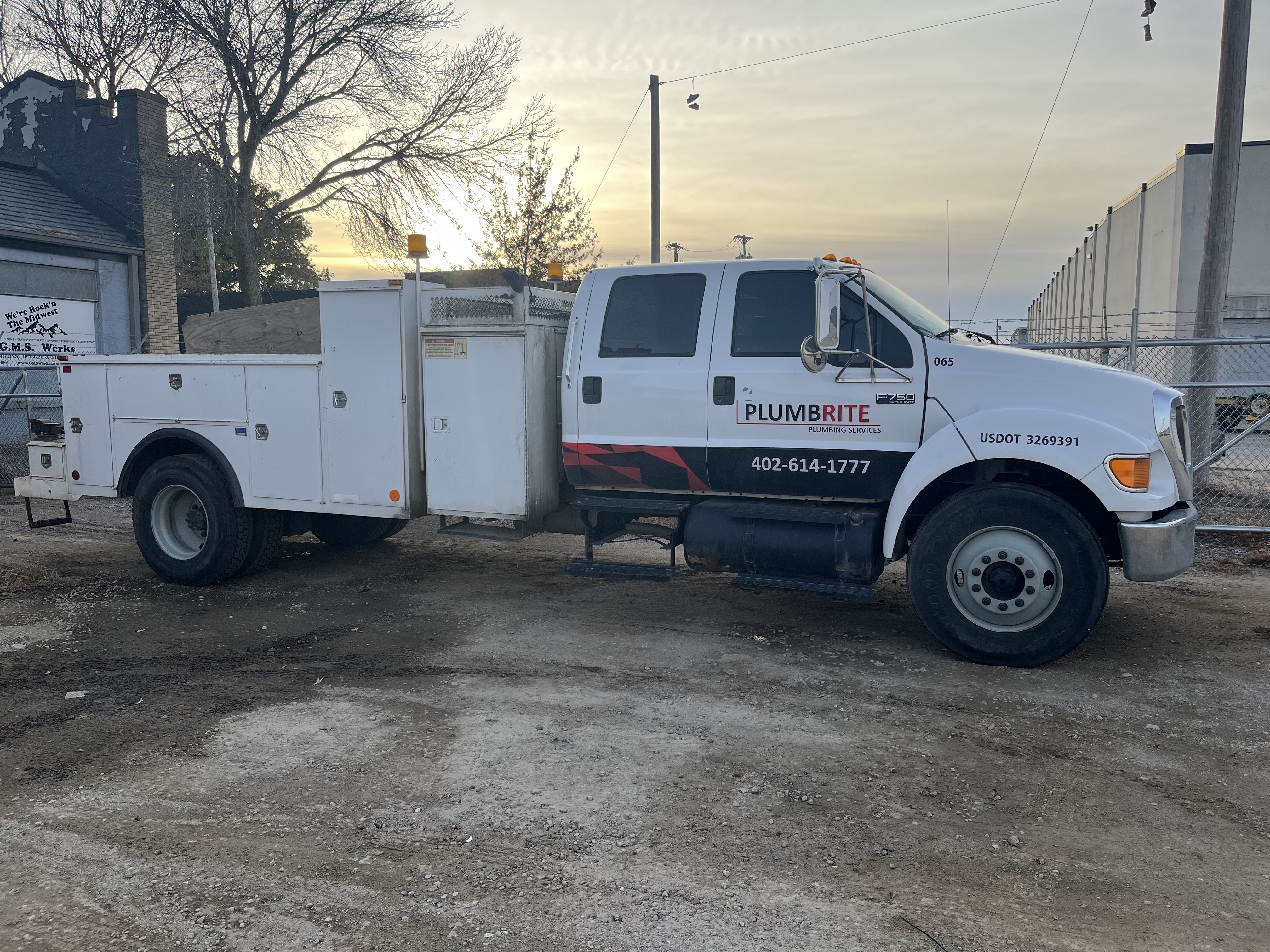 2007 Ford F750 Cab Chassis,flatbed Truck,utility Truck - Service Truck ...
