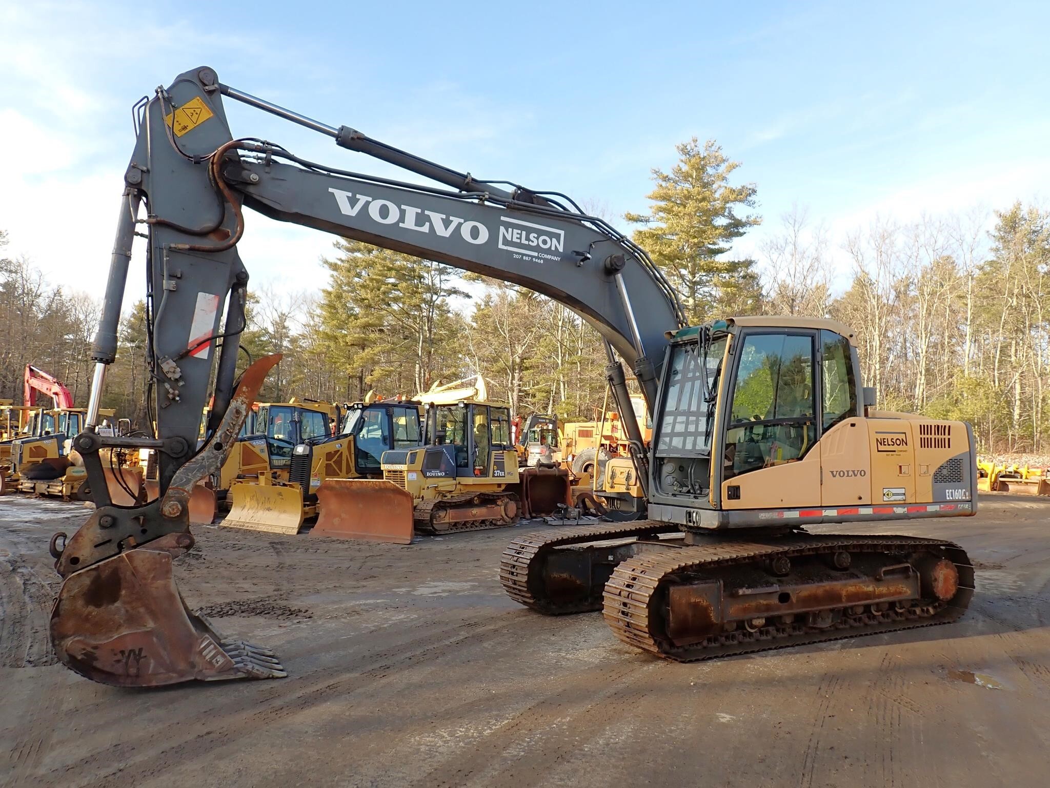 Used 2008 Volvo EC160CL For Sale in Phillipston, MA - 5039046429 ...