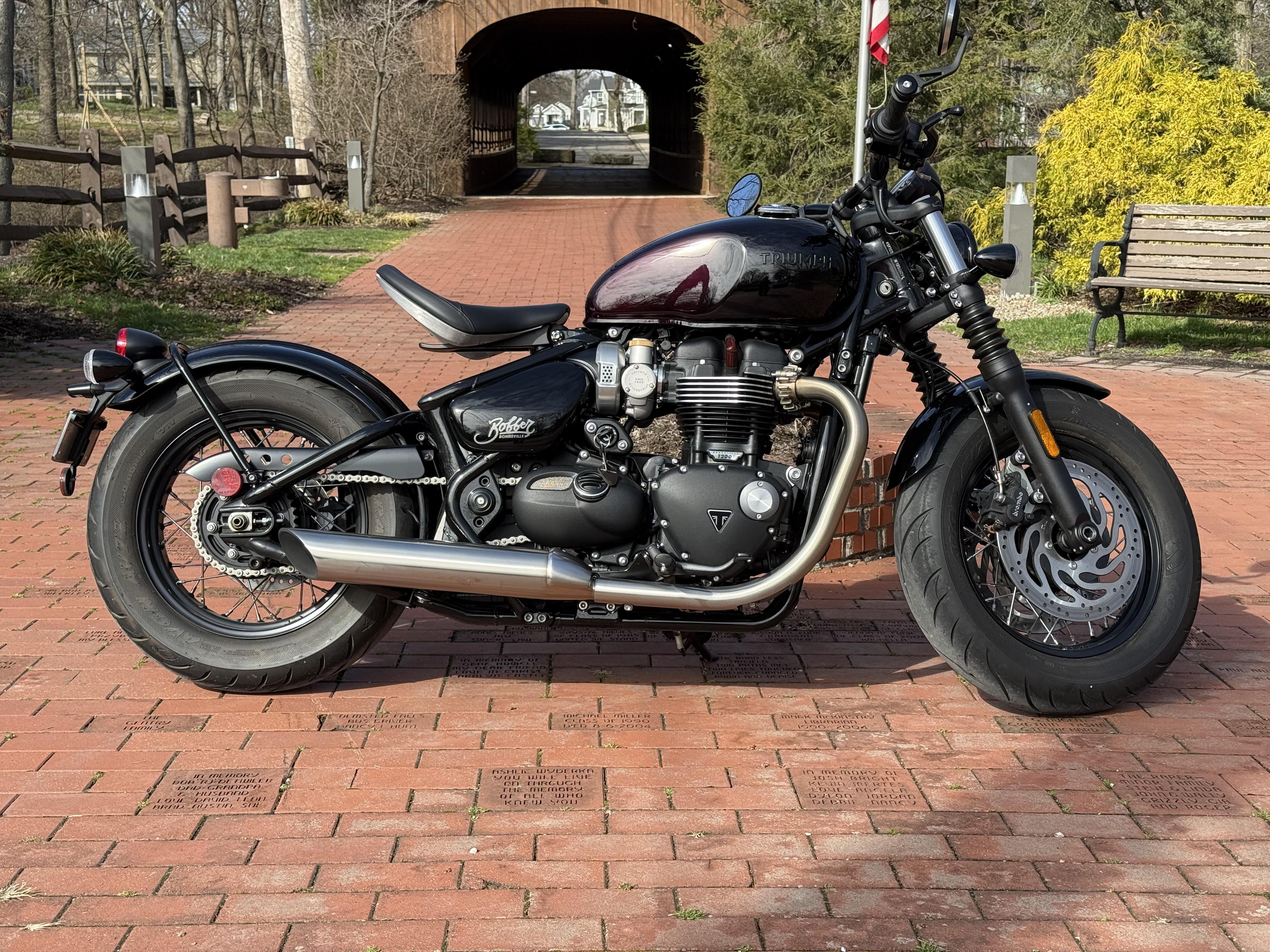 Triumph Bonneville Bobber Motorcycles For Sale Near South Euclid, OH ...