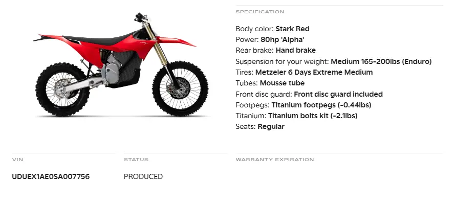 Stark Future Varg Alpha 80HP Motorcycles For Sale - Cycle Trader
