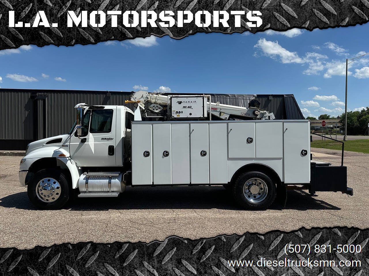 International Durastar 4400 Mechanics Truck,utility Truck - Service ...