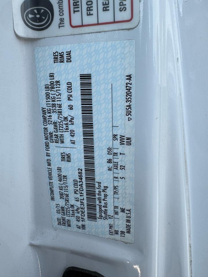 Used 2015 Ford Econoline For Sale in East Palestine, OH - 5040032049 ...