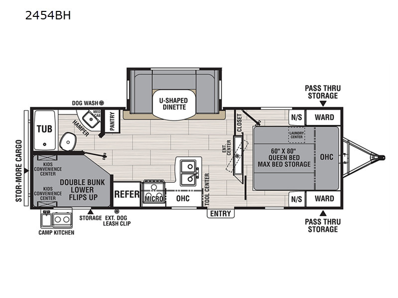 Used 2022 Coachmen RV Northern Spirit Ultra Lite 2454BH For Sale in ...